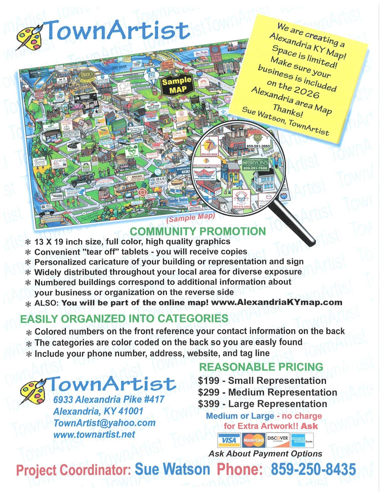 Alexandria Business Map | City of Alexandria Kentucky